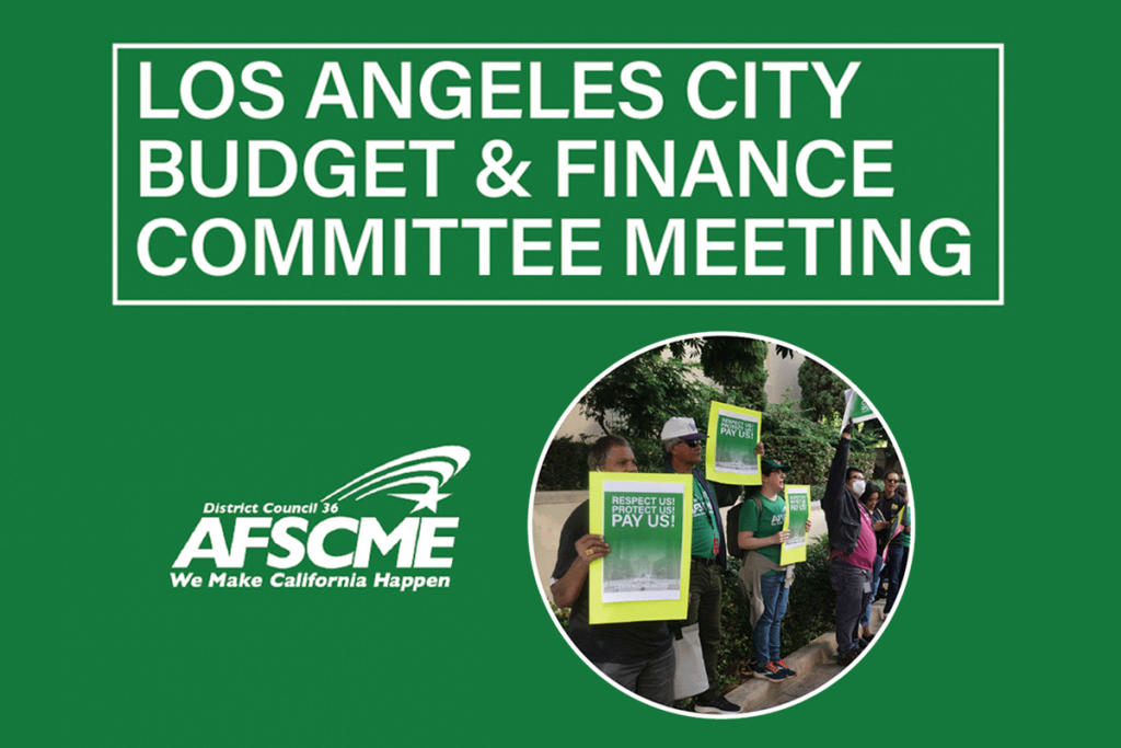 Attn: Calling All City Workers – The Official Website for AFSCME Local 3090